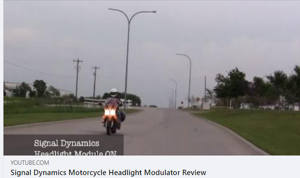 Modulating Headlights For Motorcycles